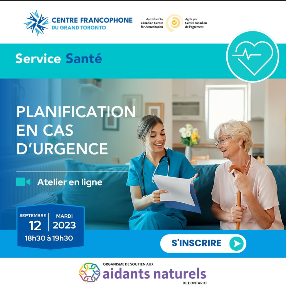 Webinaire - Planification en cas d'urgences - L'Organisme de soutien ...